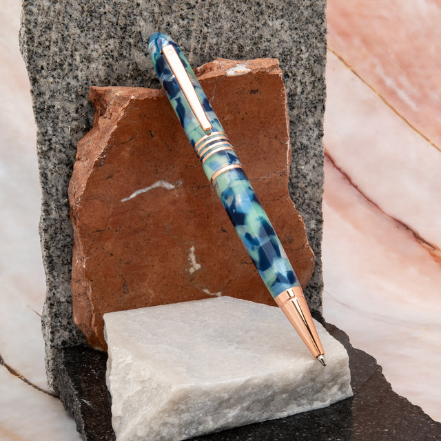 Monteverde USA® Mountains of The World Blue Mountain Ballpoint Pen