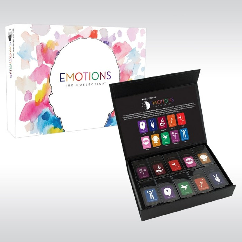 Monteverde USA® 10 piece ink gift set, Emotions
