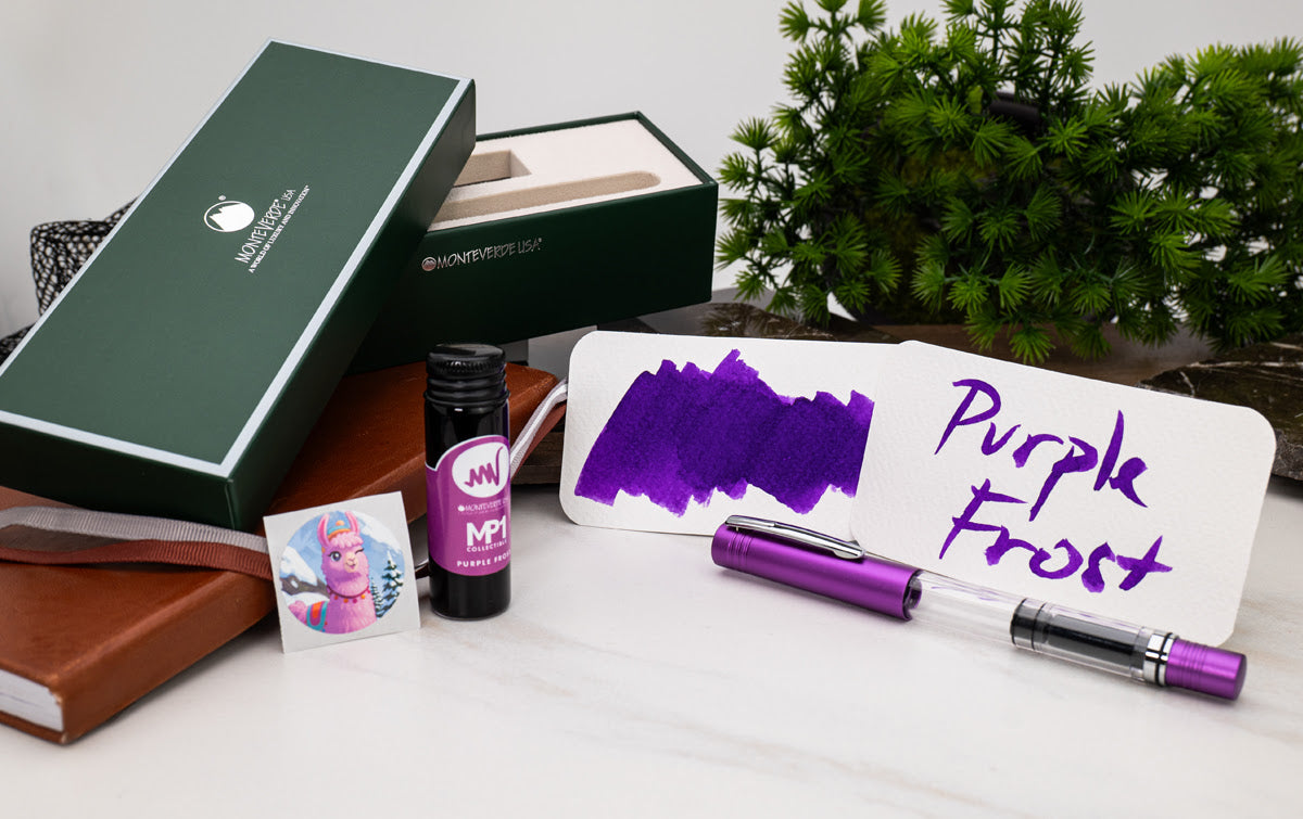 Monteverde USA® MP1 Collectible Lock-It Piston Technology Purple Frost